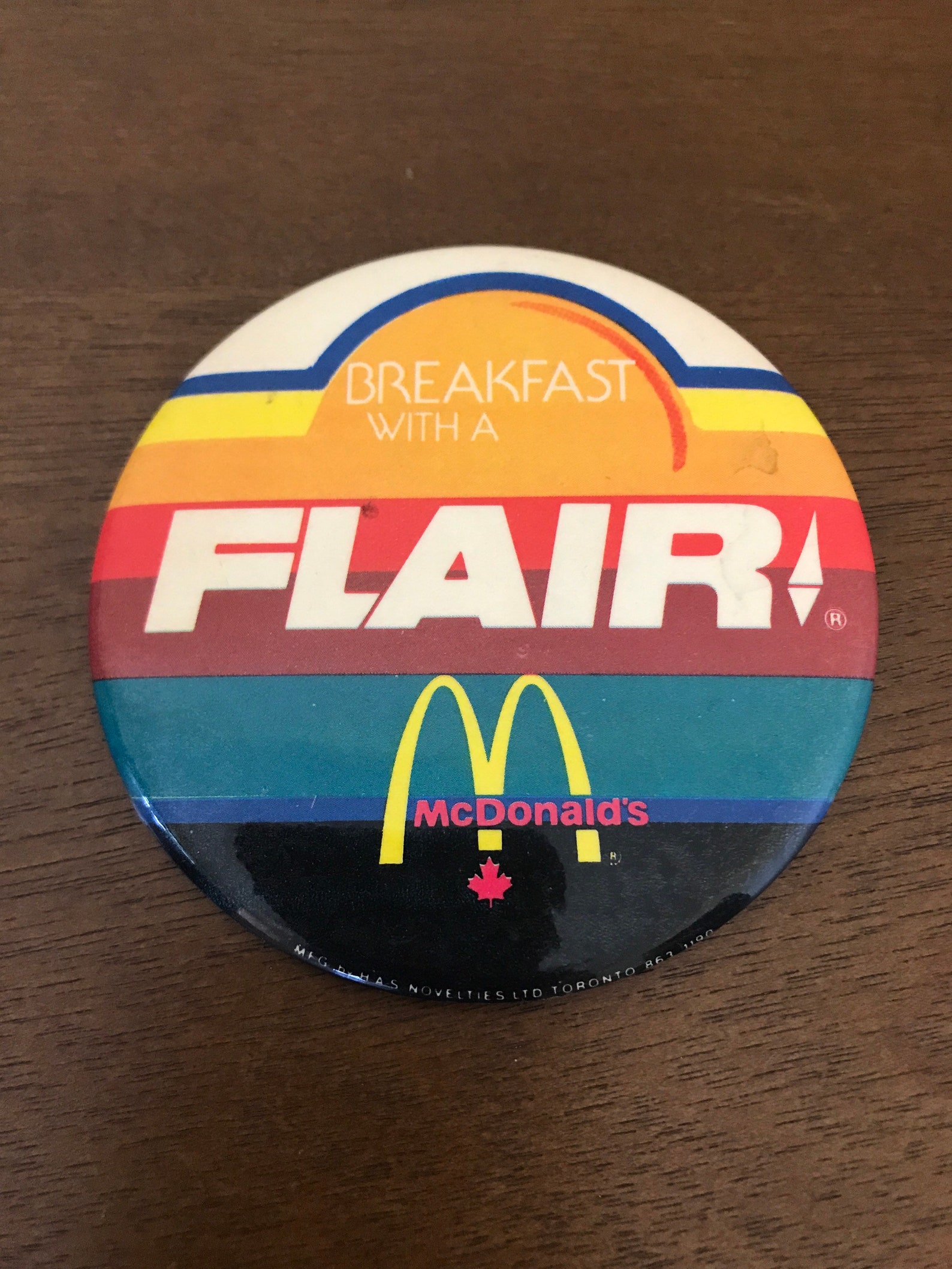 Vintage Mcdonalds Breakfast Buttons Vintage Mcdonalds - Etsy