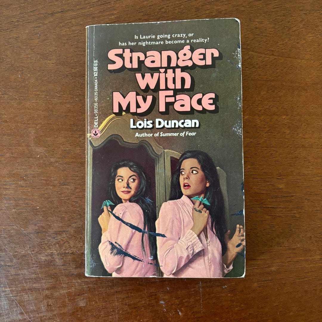 Stranger With My Face Lois Duncan Original Cover 1983 Dell Fiction ...