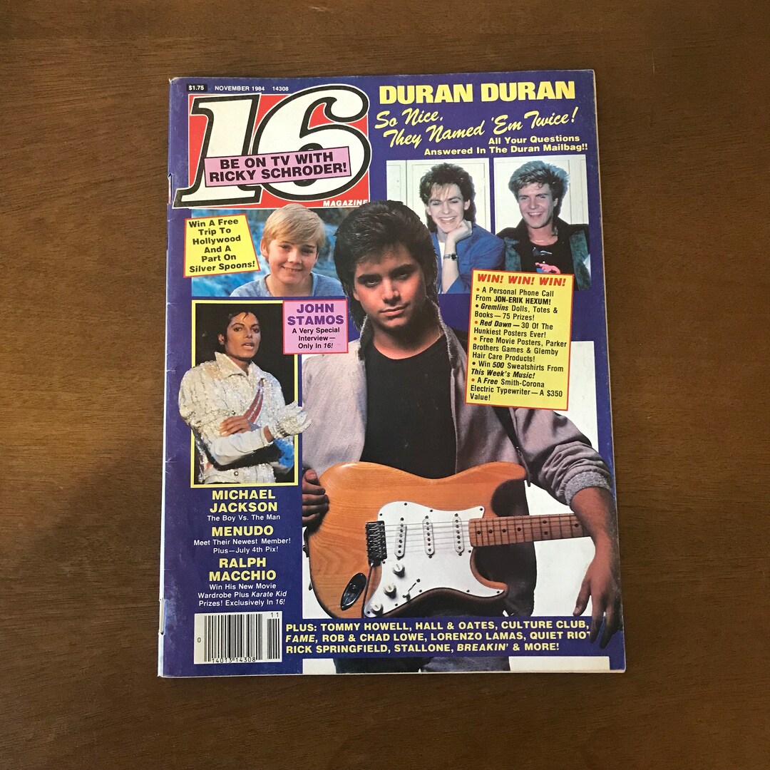 16 Magazine, Volume 26, Number 5, November 1984 - Anthony Michael Hall ...