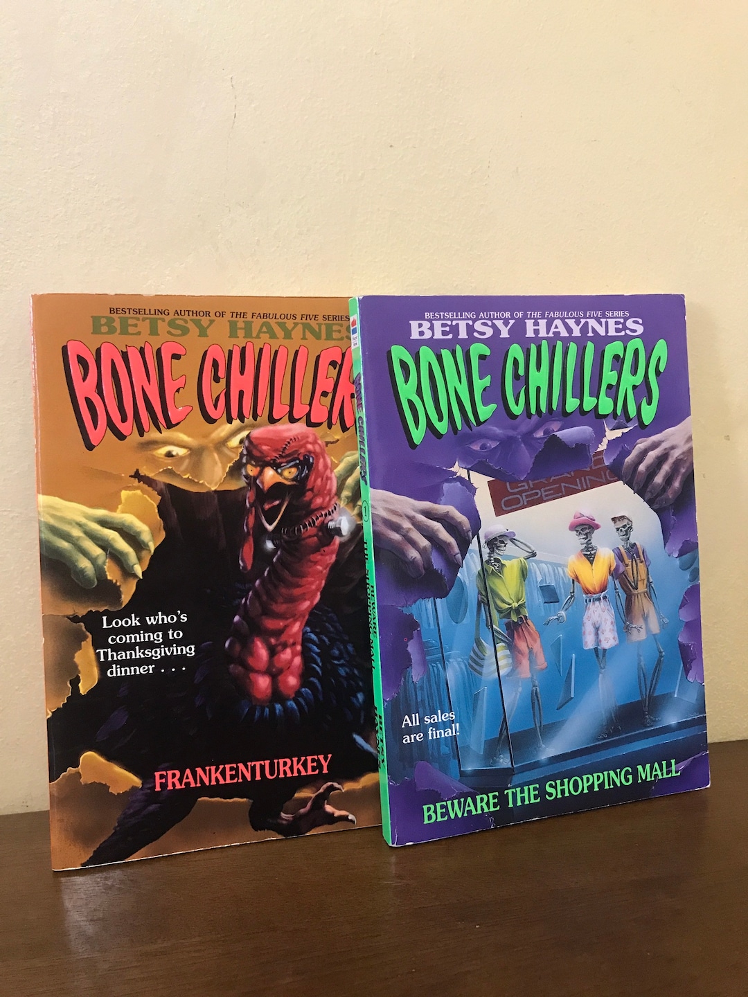 Bone Chillers Betsy Haynes Various 90s Spooky Fun Reads Pre Teen Like ...