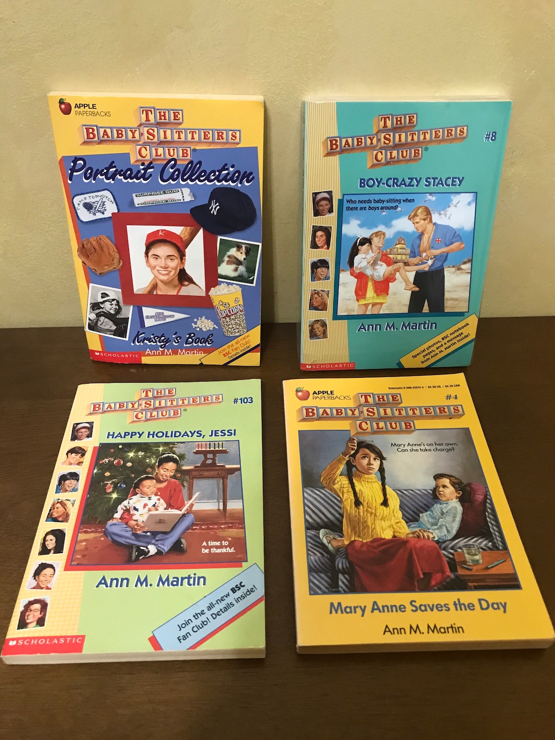 The Baby-sitters Club 90s Original Chapter Books Ann M Martin - Etsy
