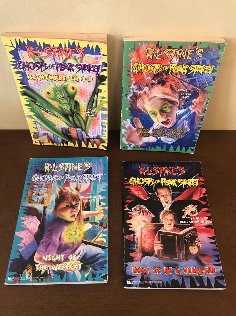 R.L. Stine Ghosts of Fear Street RL Stine Children Series - Etsy