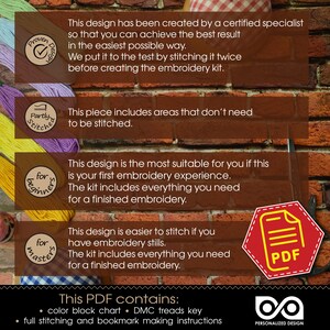 The Castle and the Owl Cross Stitch Pattern, Magic Embroidery Design ...