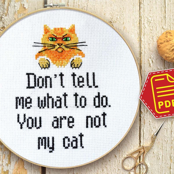 Rude Cross Stitch - Etsy