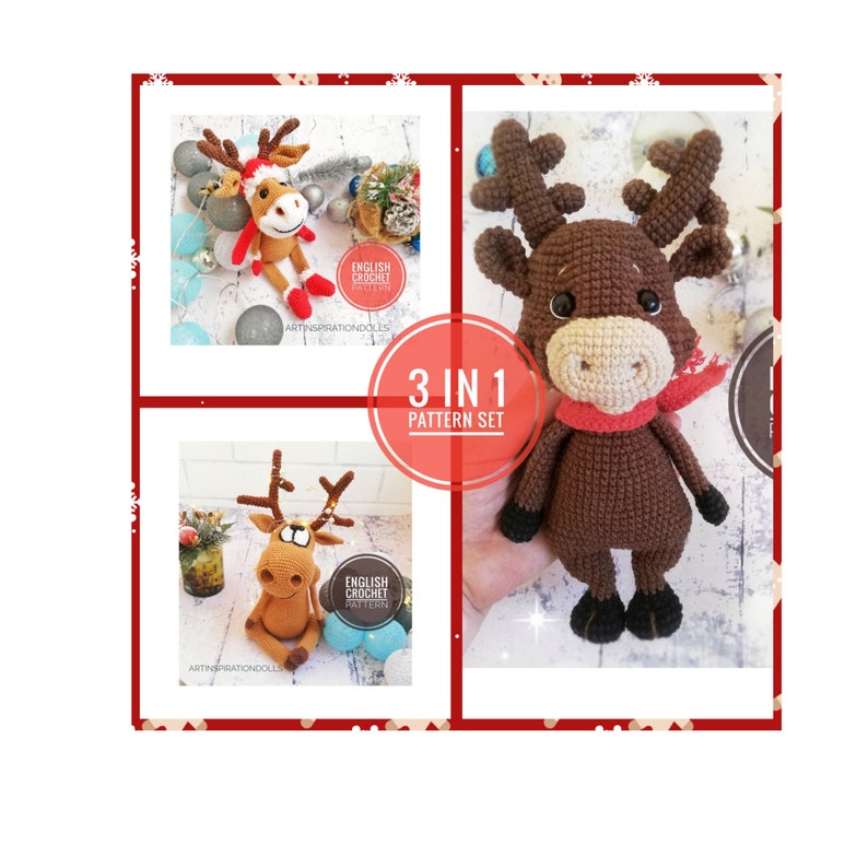 Craft Supplies & Tools Crochet ENGLISH ONLY Amigurumi crochet pattern ...