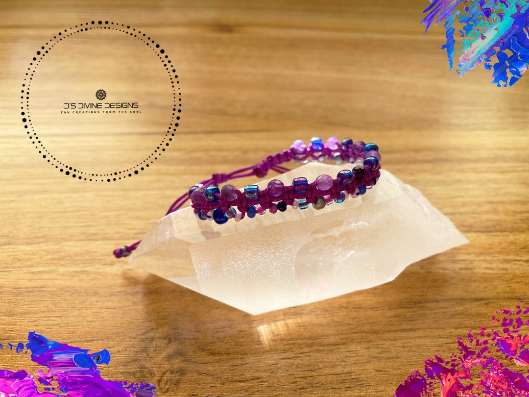 Purple Calming Bracelet - Etsy
