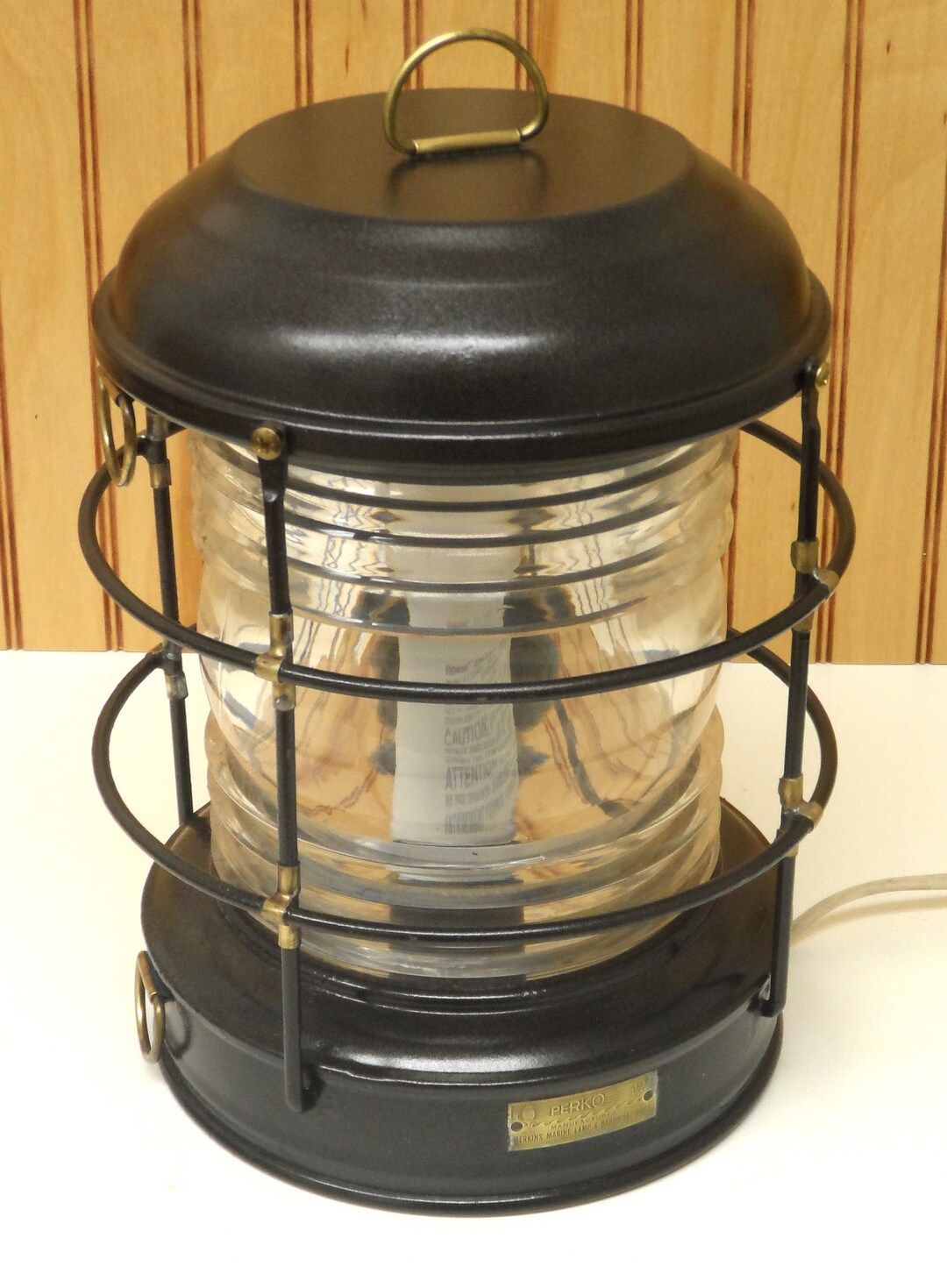 Perko Marine Lamp With Clear Acrylic Lens - Etsy