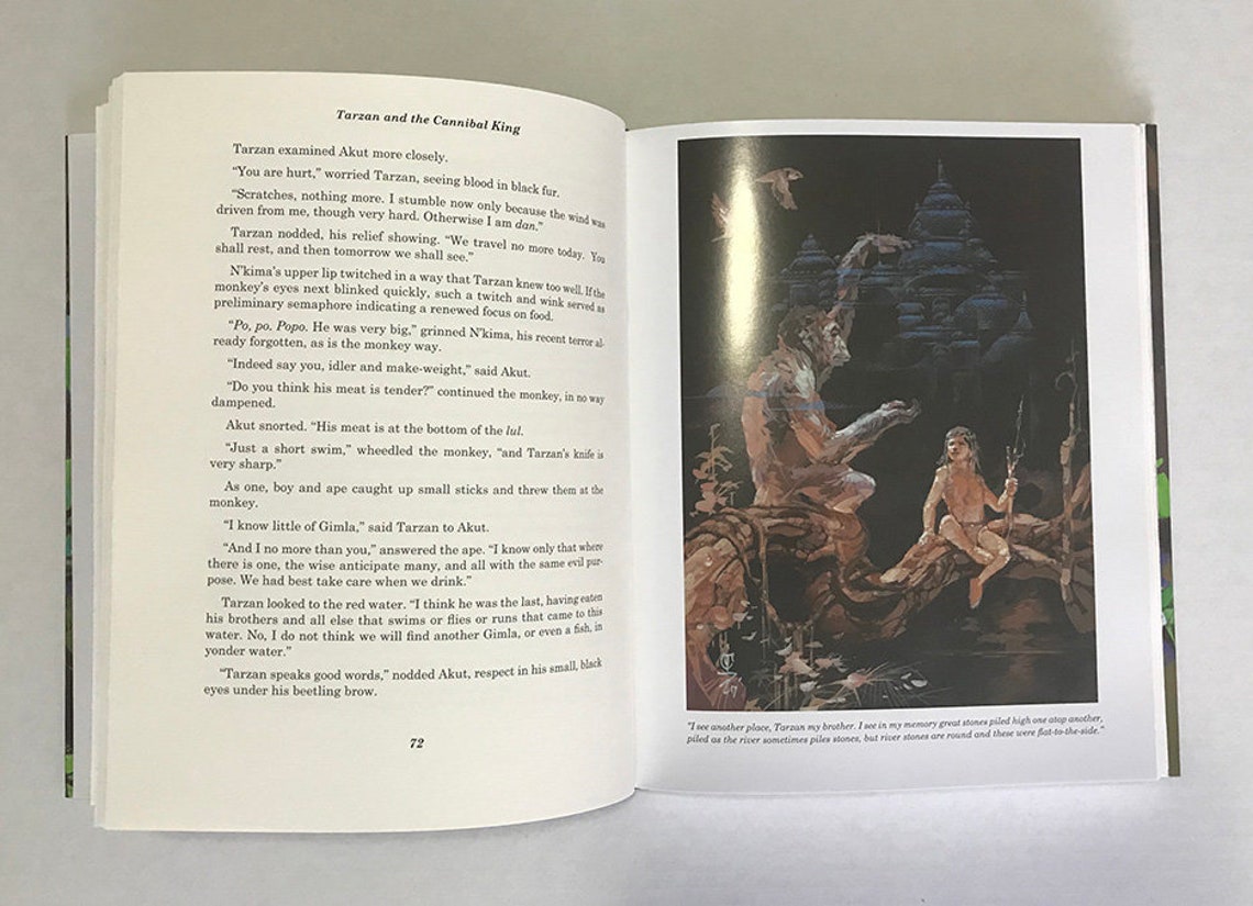 Tarzan and the Cannibal King Signed Limited Edition ALEX NINO - Etsy