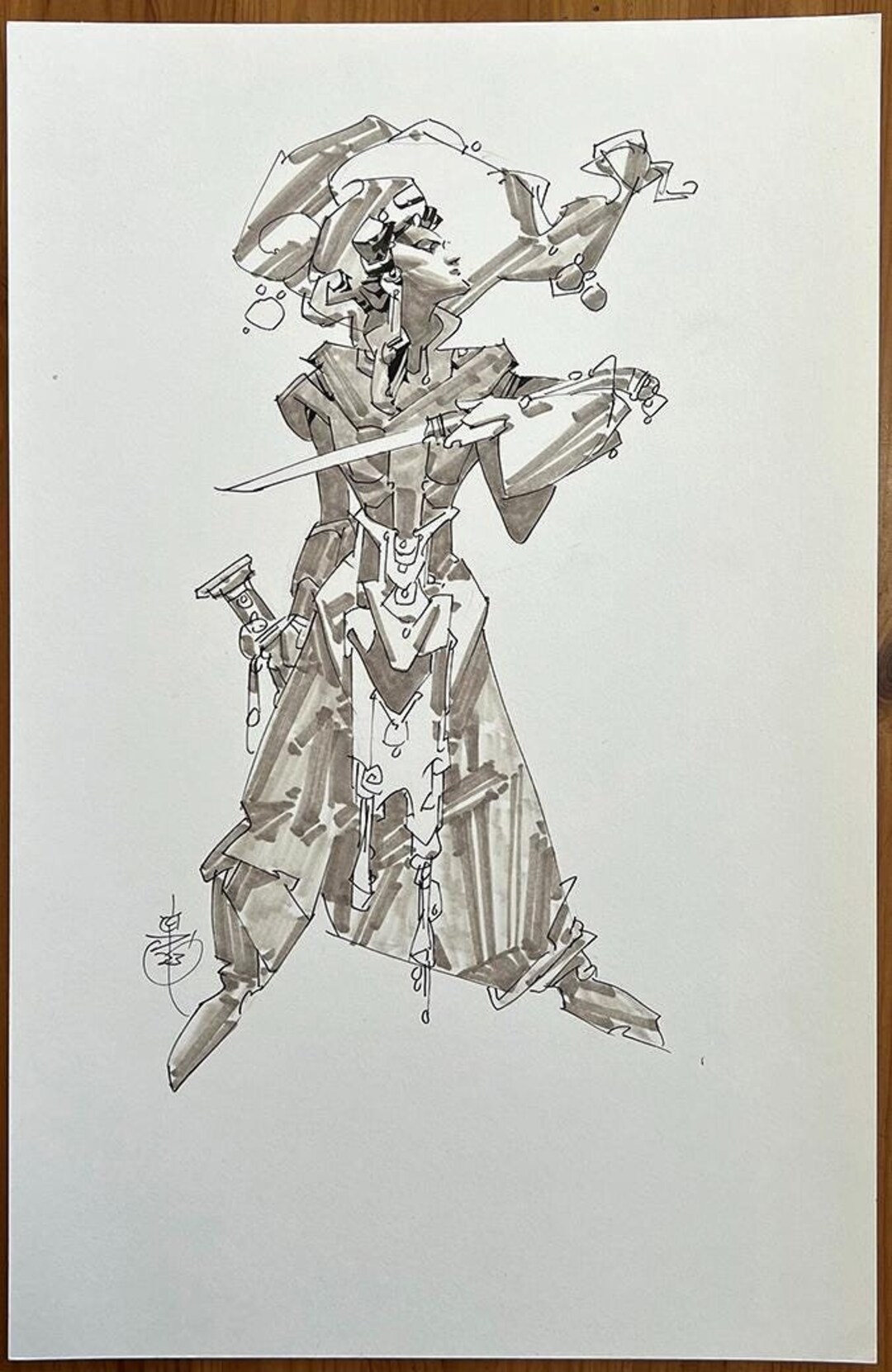 Ink Wash Original Art – ALEX NINO - Etsy