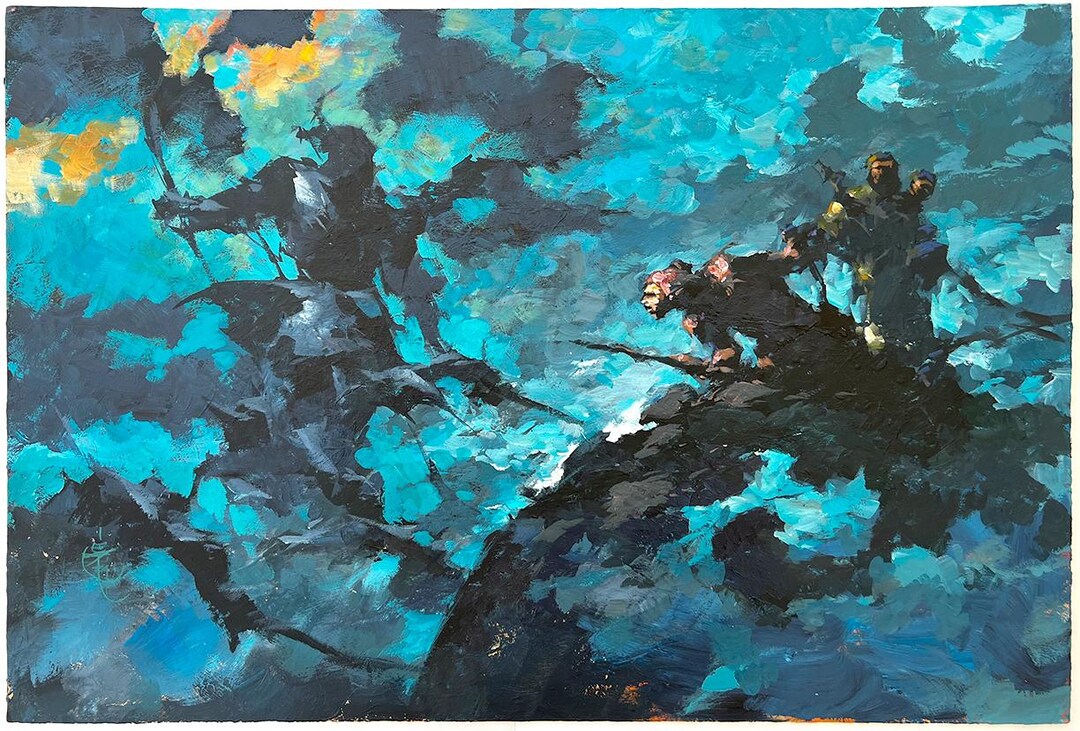Acrylic Painting Original – ALEX NINO - Etsy