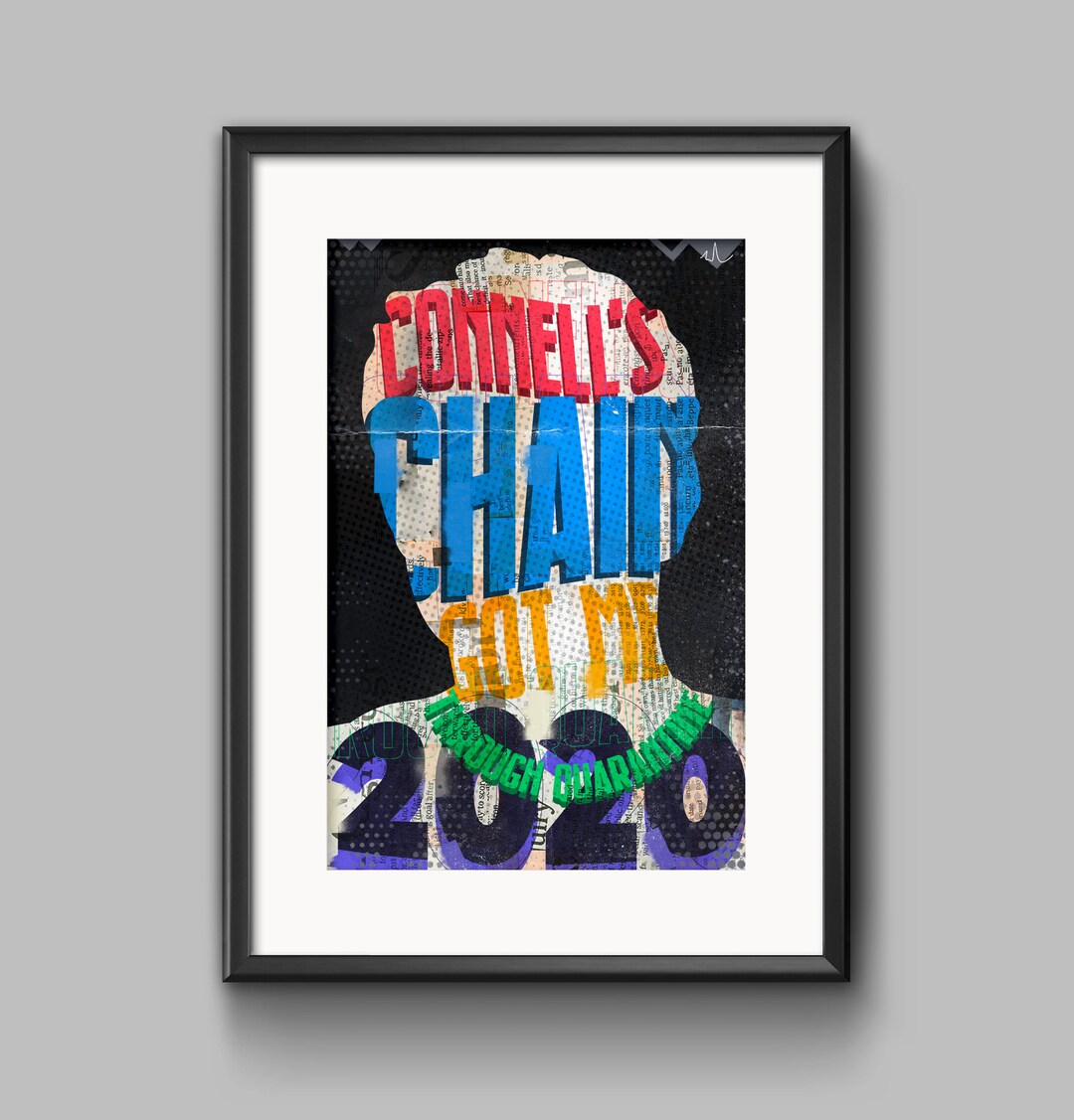 Connell's Chain A3 Print - Etsy