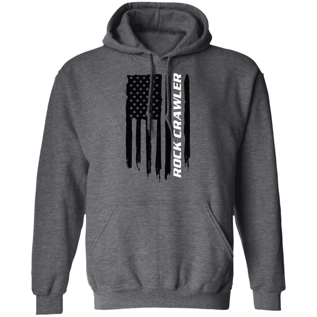 Rock Crawler Off-road 4x4 American Flag Pullover Hoodie - Etsy