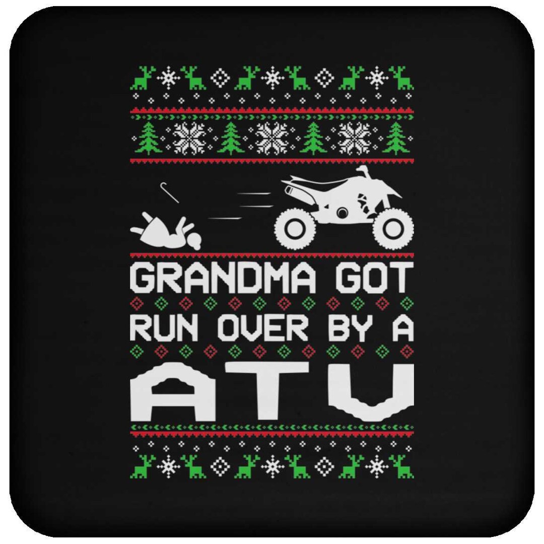 Wheel Spin Addict ATV Quad Christmas Coaster - Etsy