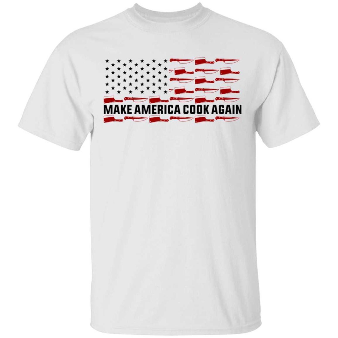 Make America Cook Again American Flag Chef T-shirt - Etsy