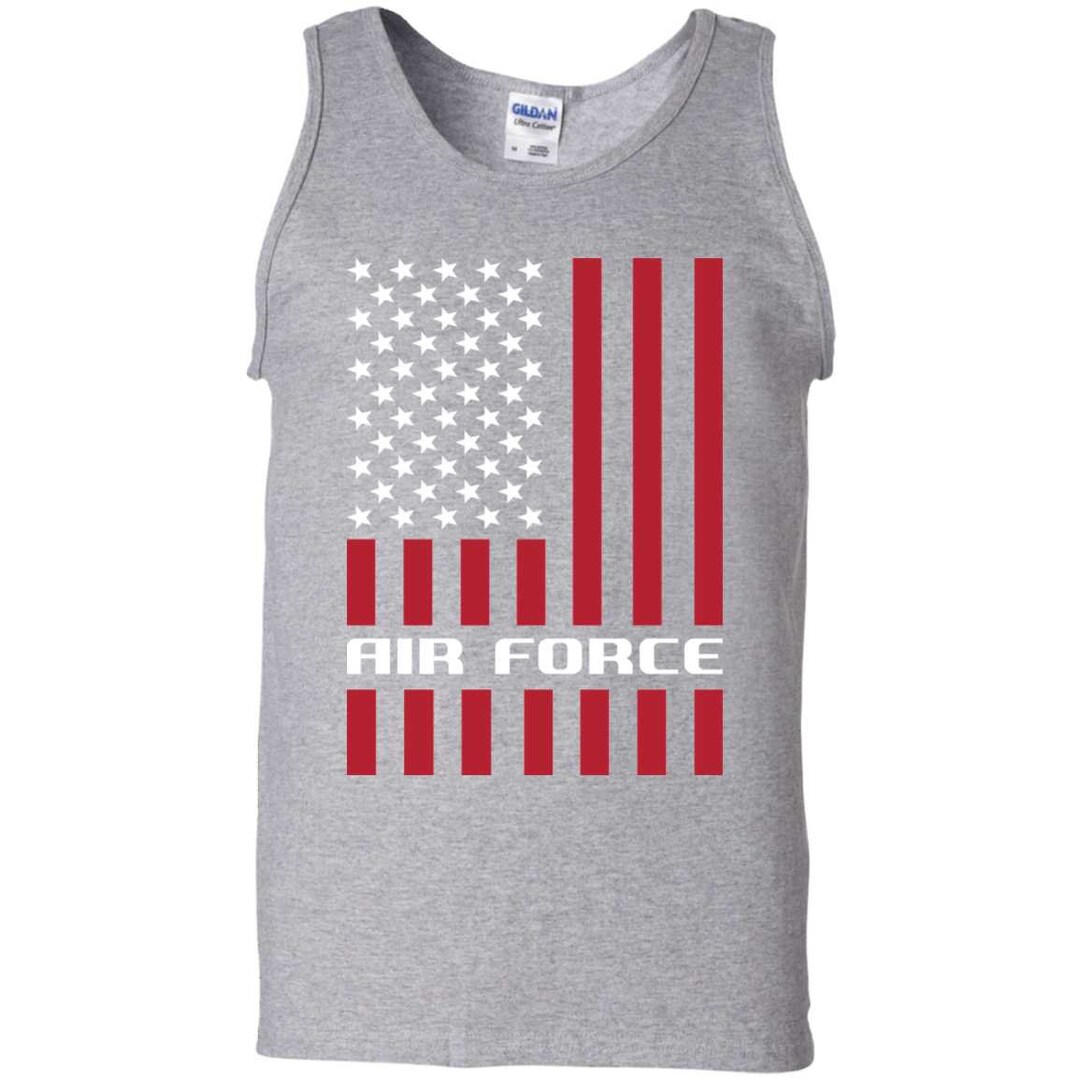 Air Force American Flag USA Tank Top - Etsy