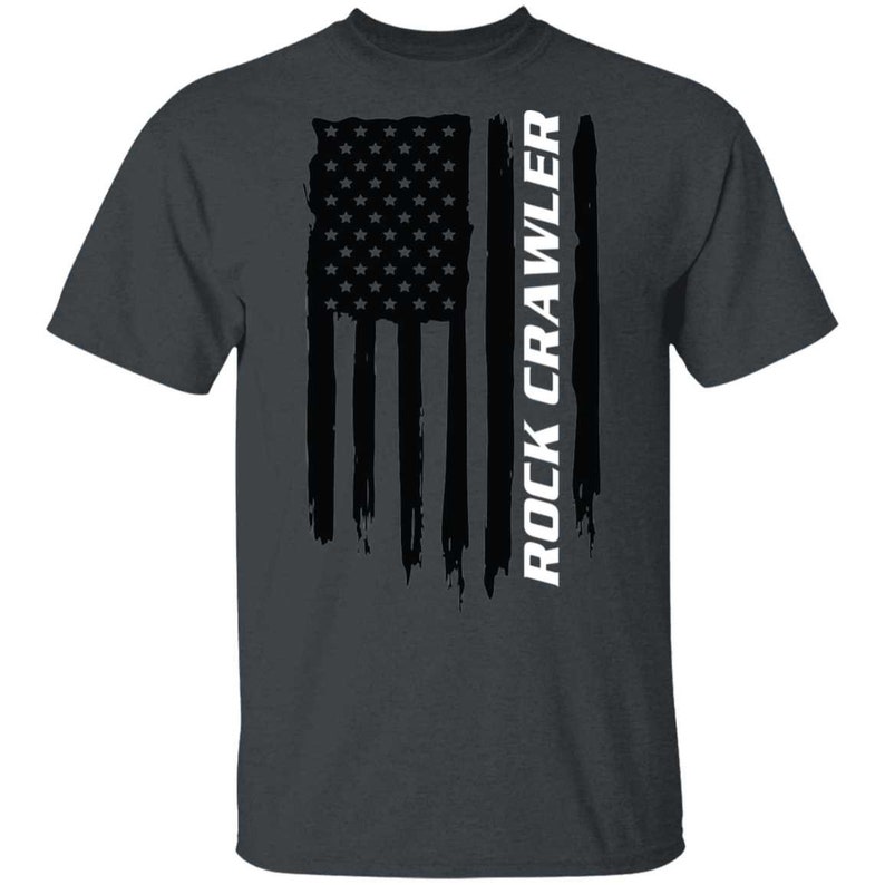 Rock Crawler Off-road 4x4 American Flag T-shirt - Etsy