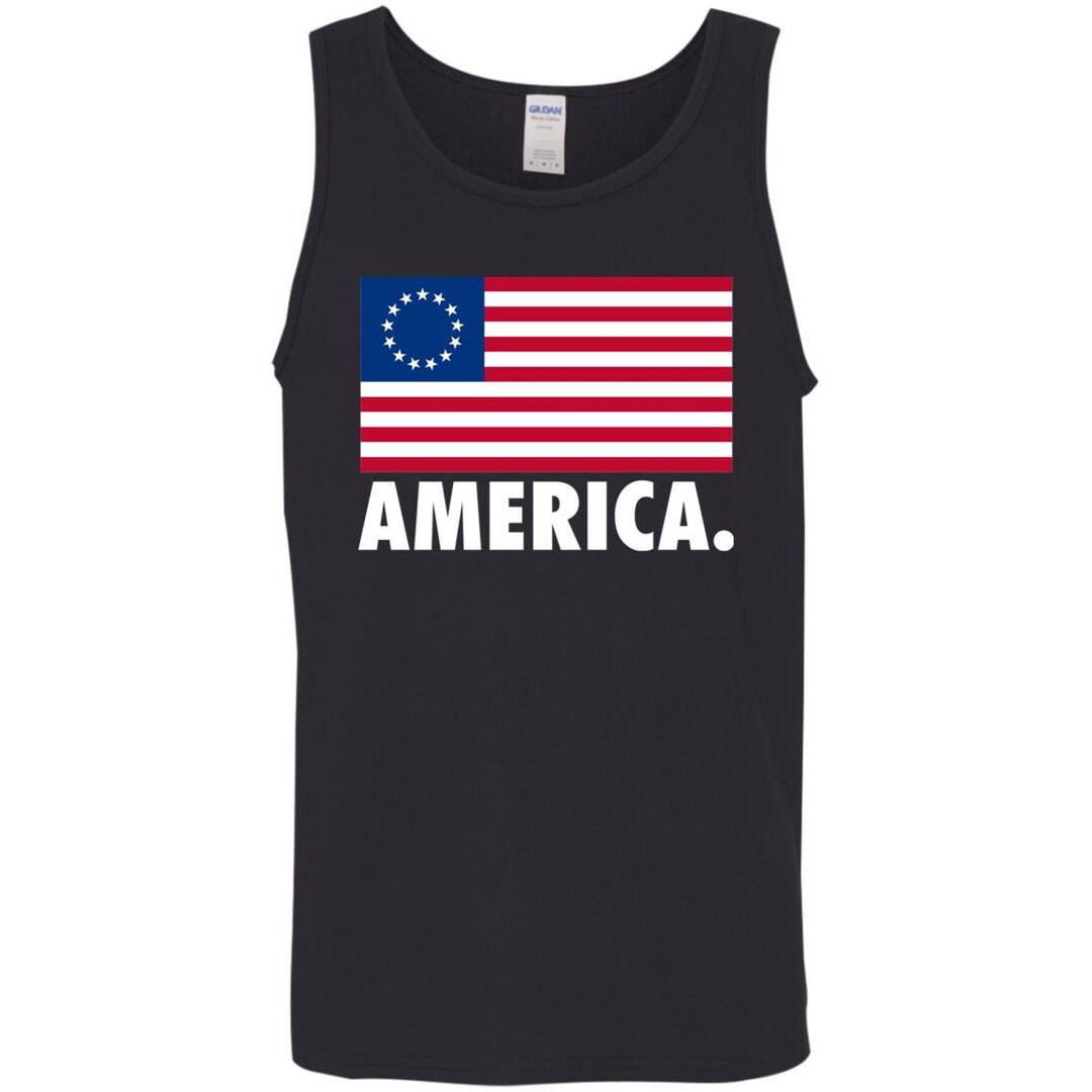1776 Betsy Ross American Flag Tank Top - Etsy