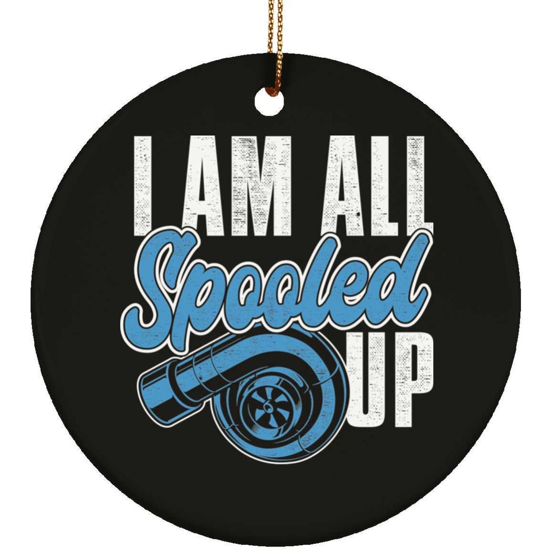 I Am All Spooled up Turbo Boosted Ugly Christmas Ornament - Etsy