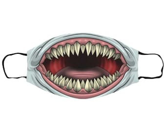 Scary Teeth Mask - Etsy