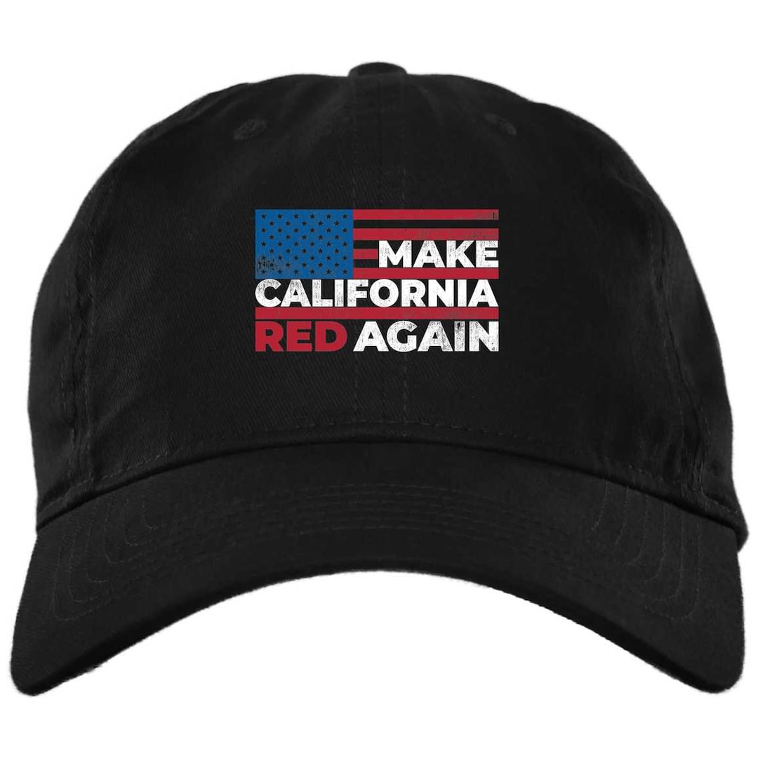 Make California Red Again American Flag Republican - Etsy