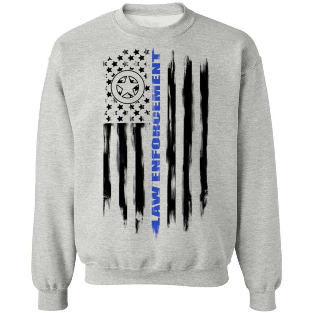 Law Enforcement Deputy Sheriff Police Officer Cop American Flag ...