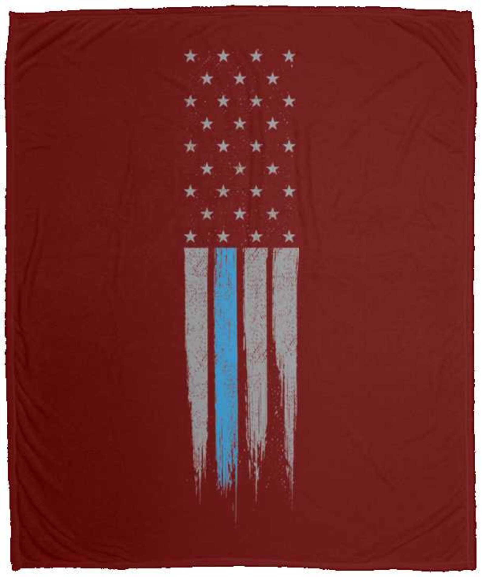 Doctor Thin Line Medical American Flag Fleece Blanket - 50x60 - Etsy