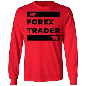 Forex Trader Trading Technical Analysis Long Sleeve T-shirt - Etsy