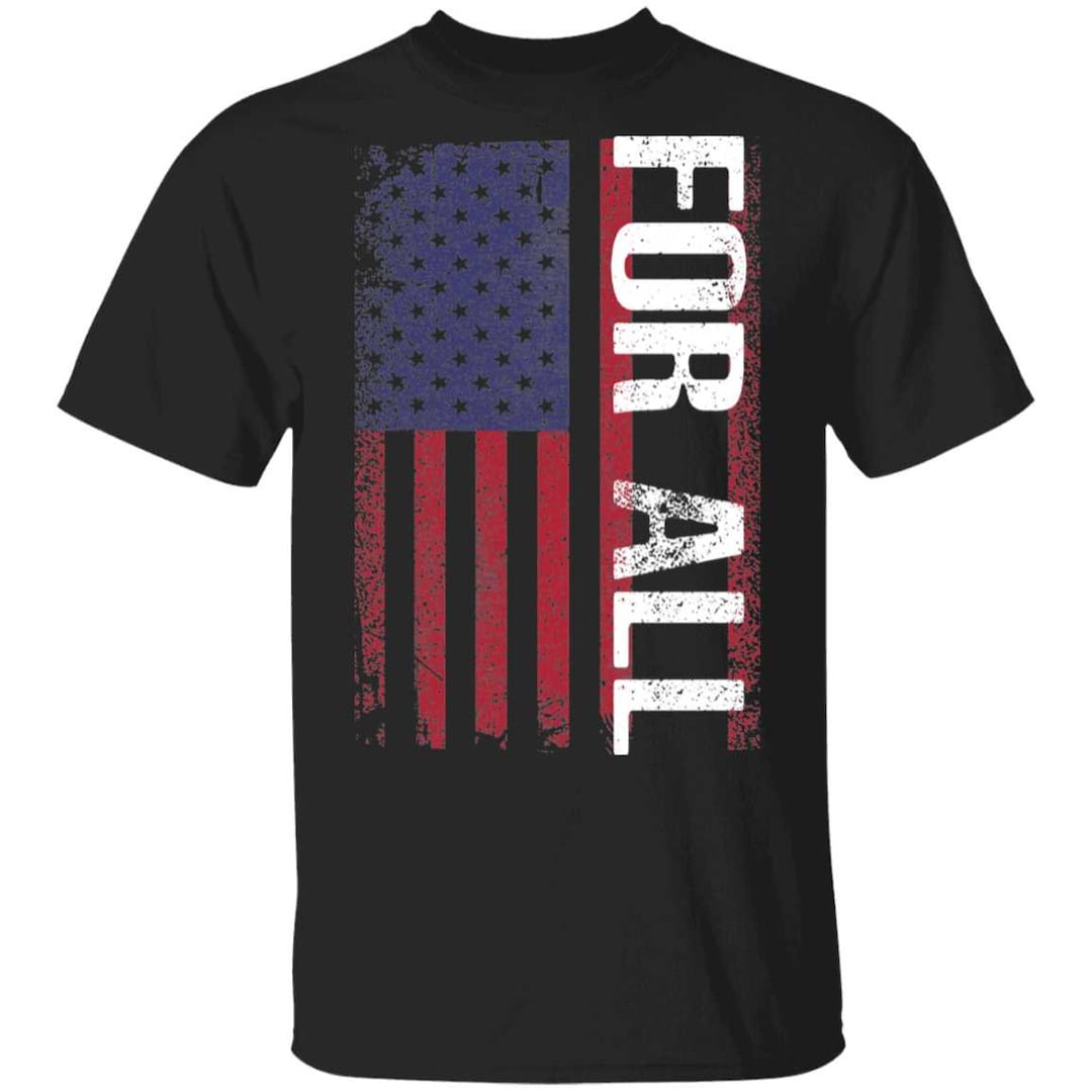 For All American Flag T-shirt - Etsy