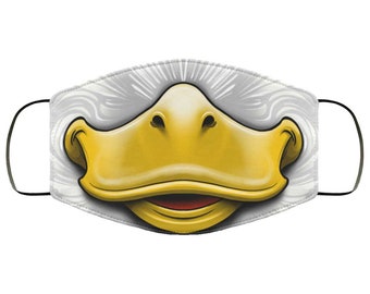 Donald Duck Face Mask - Etsy