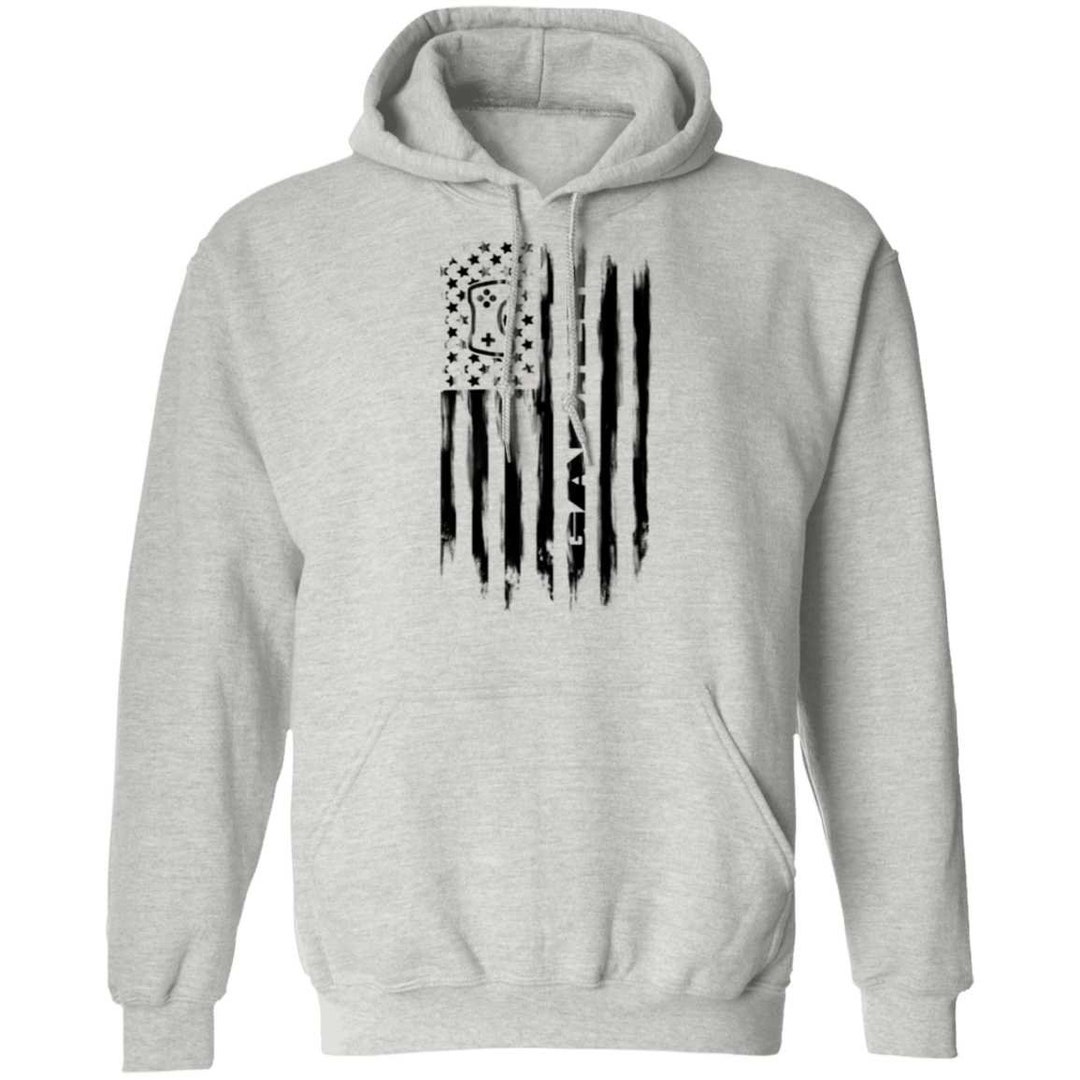 Gamer Video Games Streamer American Flag Pullover Hoodie - Etsy