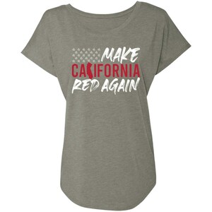 Women's Make California Red Again Republican T-shirt - Etsy