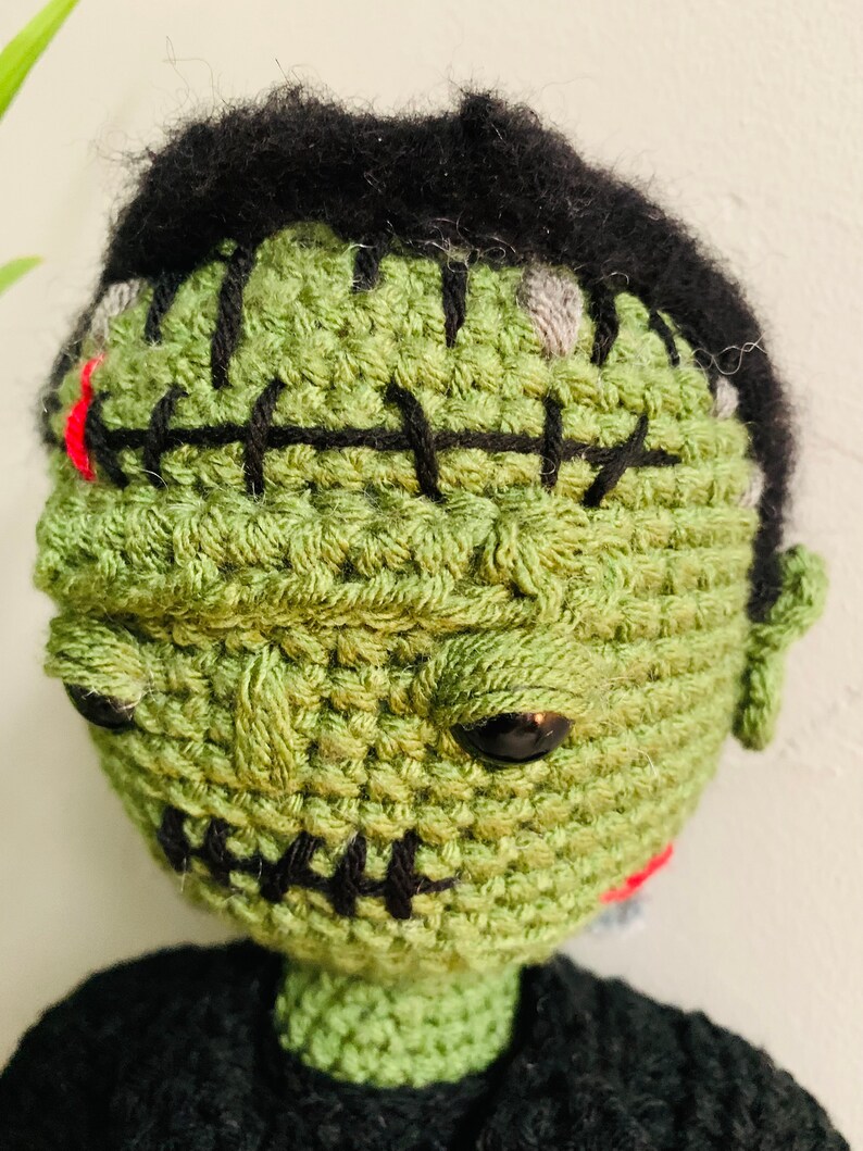 Frankenstein Amigurumi Crochet Pattern - Etsy