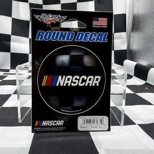 NASCAR 3" Round Decal NEW - Etsy