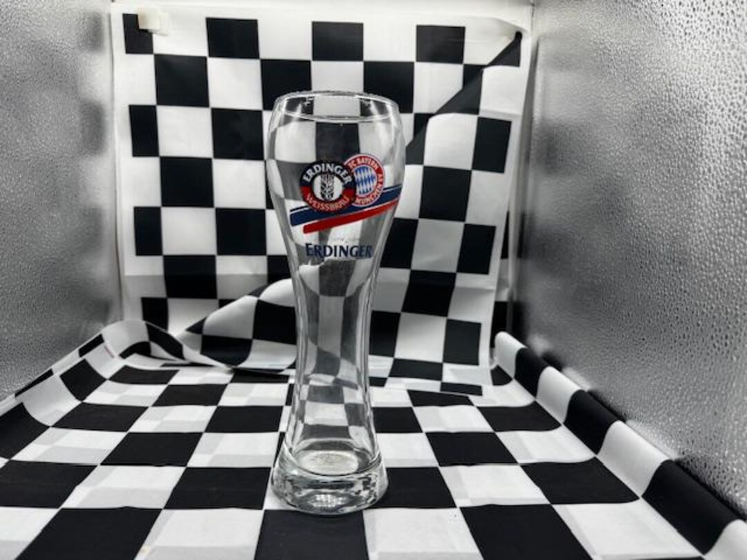 Erdinger Weissbrau FC Bayern Munchen EV 0.5L Beer Glass - Etsy