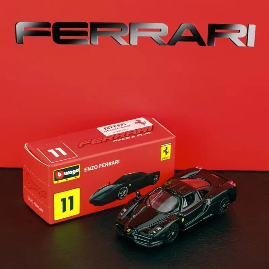 Bburago 1:64 Ferrari Enzo Special Diecast Model Racing Car NEW IN BOX ...