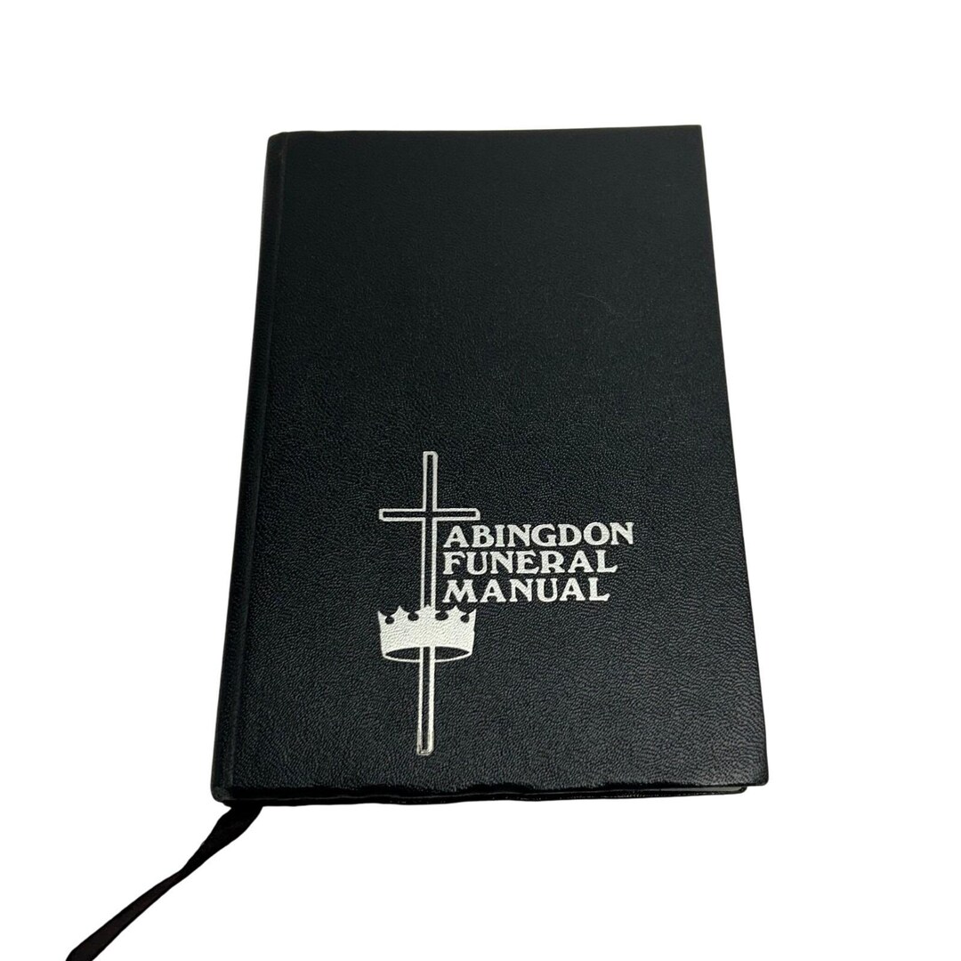 Abingdon Funeral Manual Christian Service Guide Book Vintage Religious ...