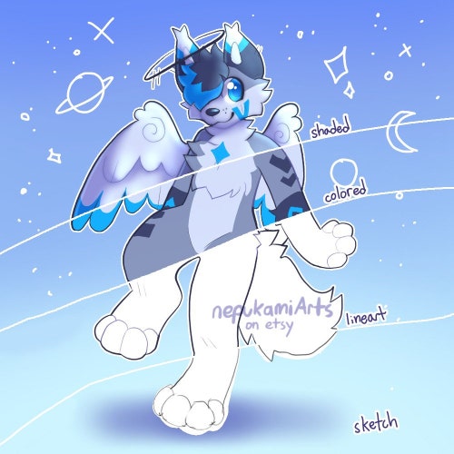 Fullbody Furry Artwork Commissions - Etsy