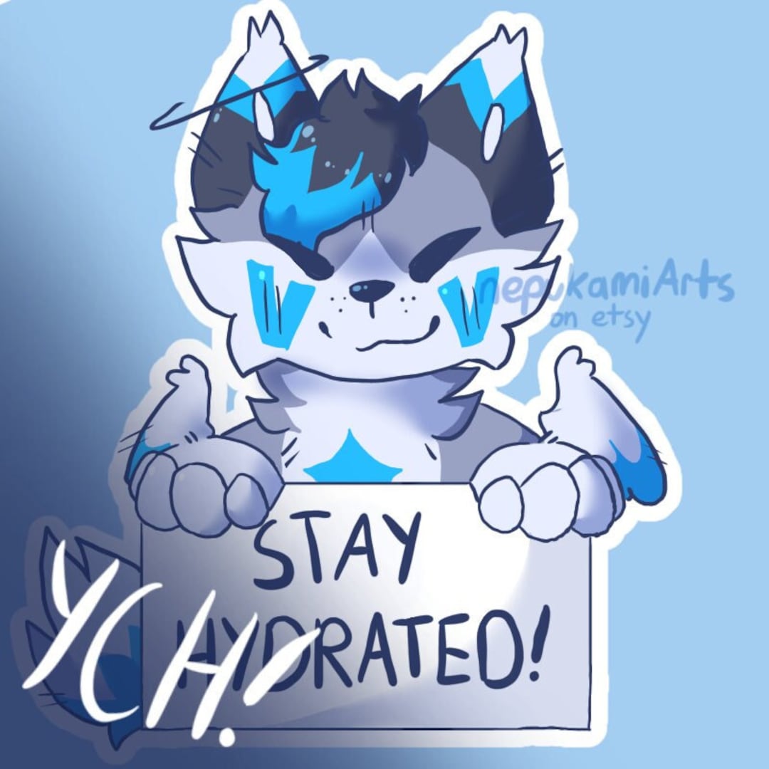 Furry Sign YCH any Text - Etsy