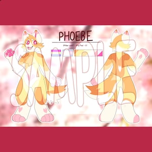 Base- Furry Canine Ref Sheet - Etsy