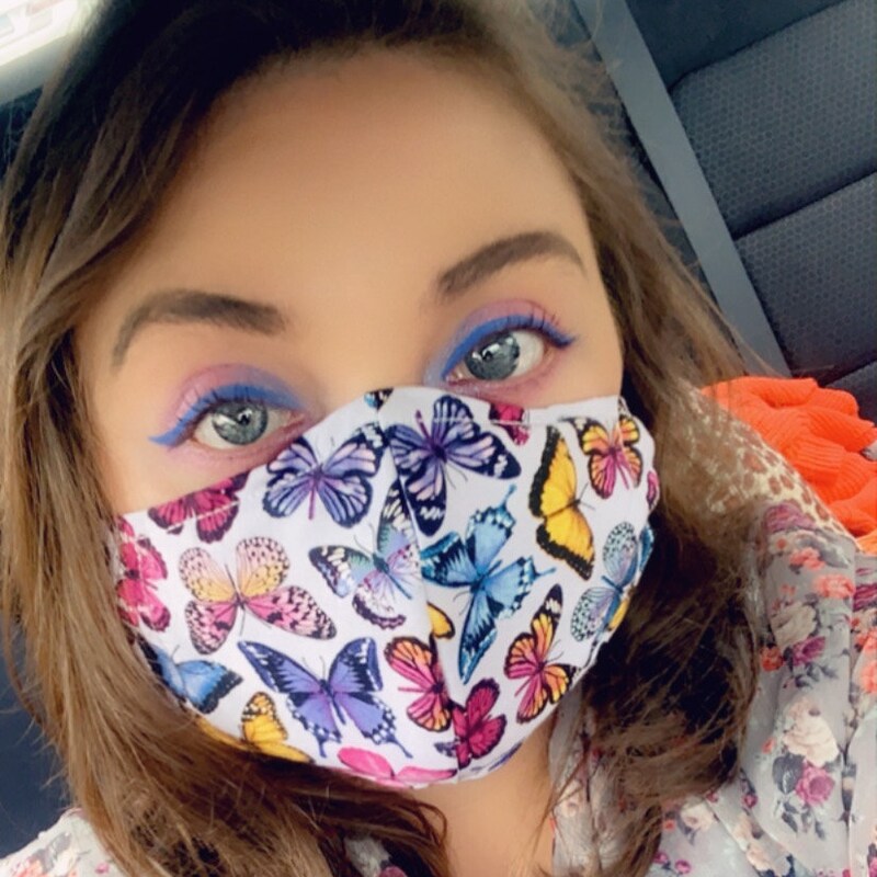 Butterfly Face Mask - Etsy