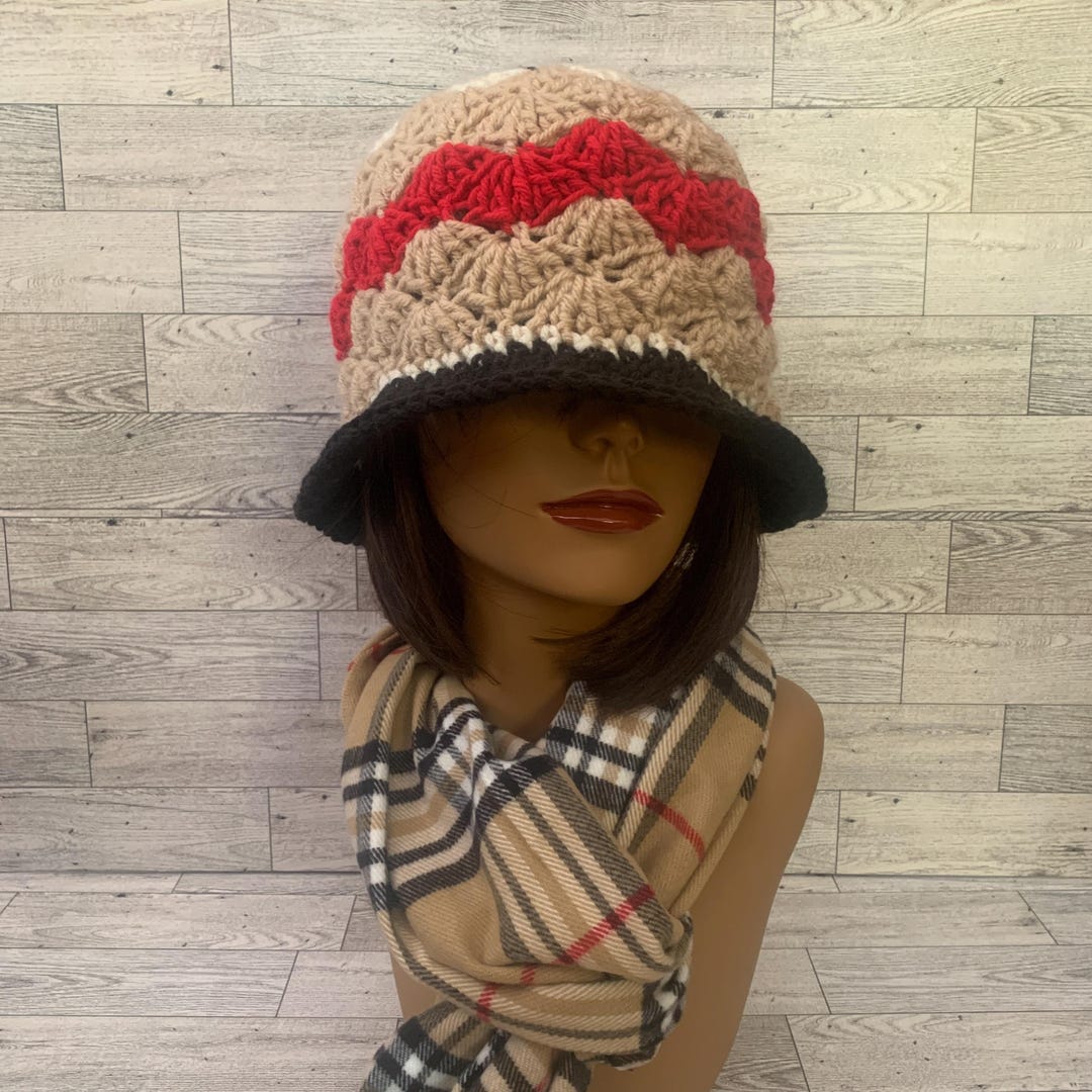 Tartan Plaid Beige, Red, White, and Black Made to Order (2 Day ...