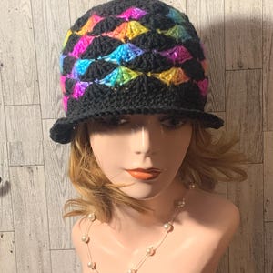 Rainbow Black Neon Made to Order (3 Day Turnaround)bucket Hat~~adult ...