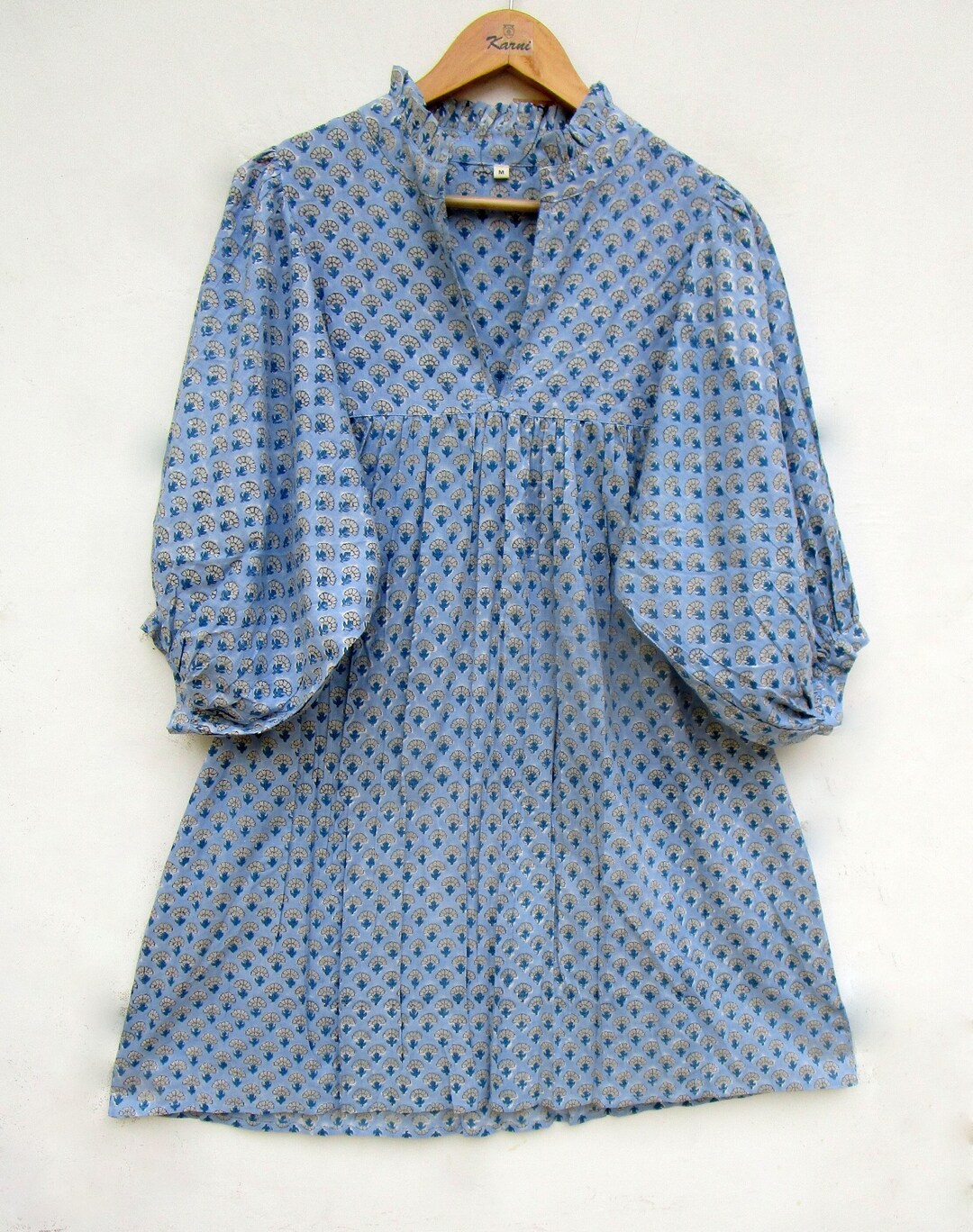 Summer Boho Mini Maxi Dress V Neckline Mini Maxi Dress - Etsy