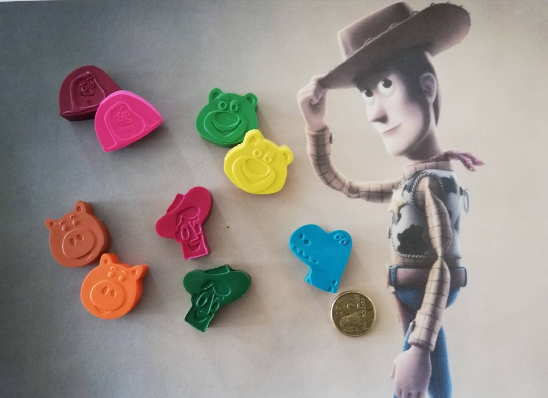 Toy Story Crayon Party Favours - Set of 24 Crayons - Etsy Australia