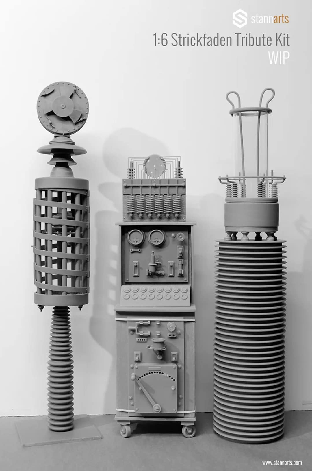 Frankenstein's Lab - EQUIPMENT ONLY - 1/6 Scale Resin Model Kit ...