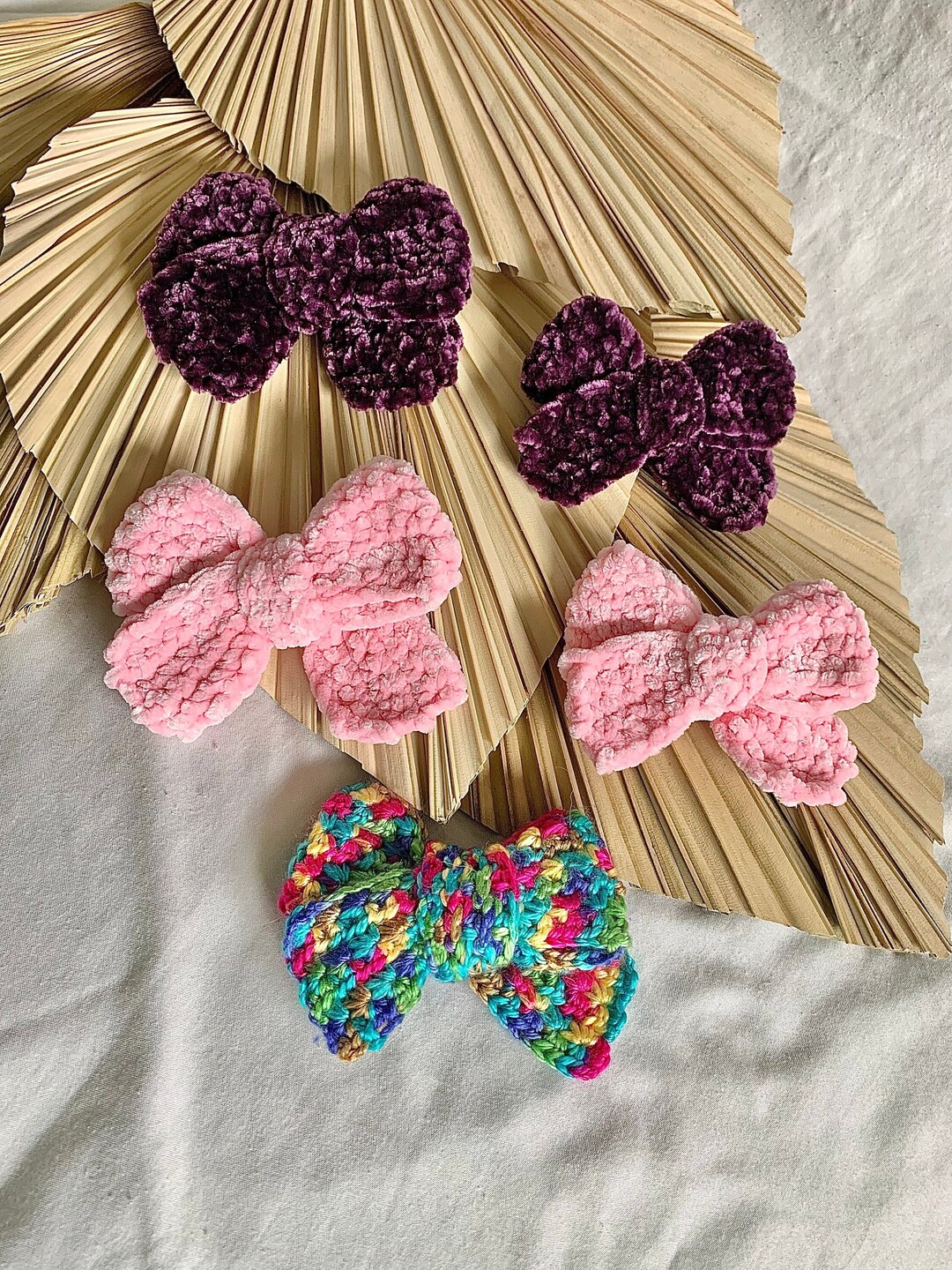 Mix & Match Bows Pick 2 | Sweater Bow | Choose Newborn Nylon Headband ...