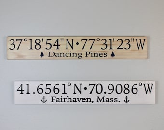 Carved Wood Gps Signs - Etsy