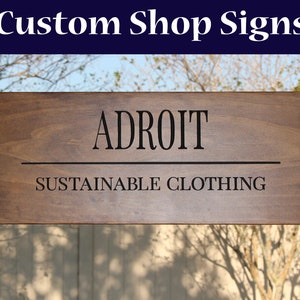 Custom Sign for Store Shop Craft Fair Booth Company Logo - Etsy