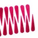 Maroon Long Plain Bindis 6 Pack Daily Wear Tikka Tilak Bindi - Etsy