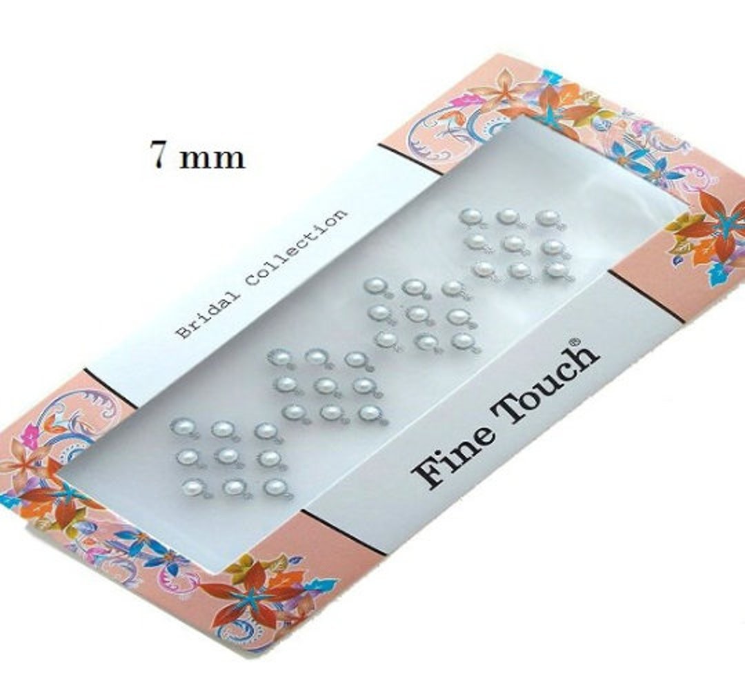 Silver Round Bindis Indian Wedding Style Face Jewels Silver - Etsy